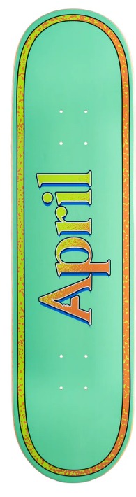 April Skateboards OG Retro Logo 8.75 – Asylum Skateshop